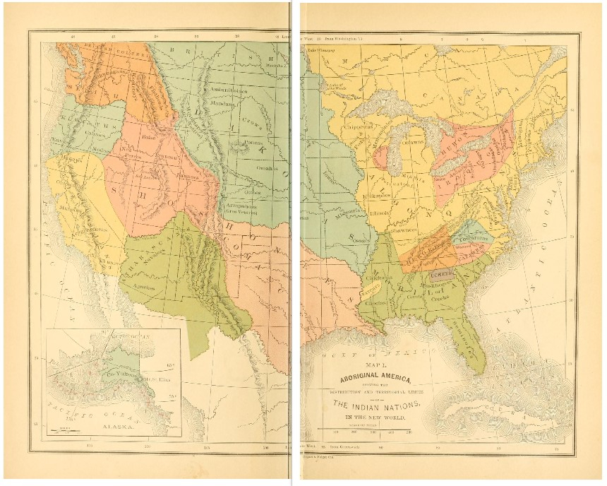 Shoshoni Indians on the maps – Shoshoni Texans